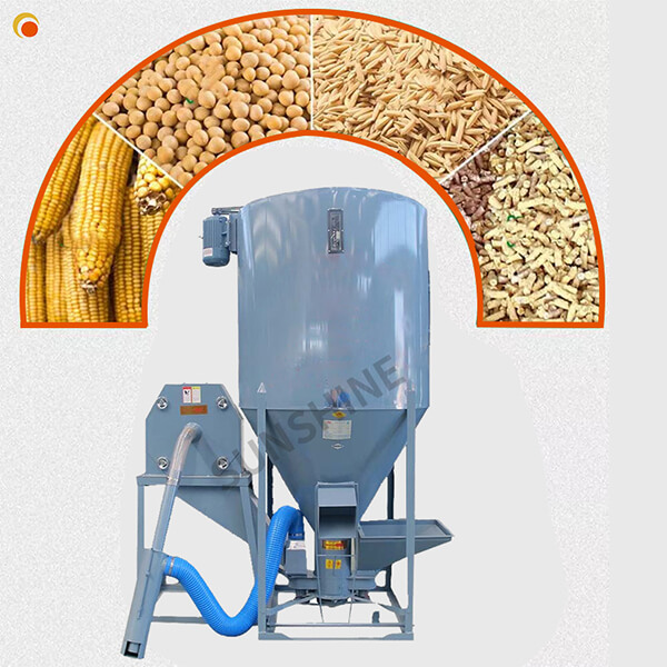 Automatic Vertical Feed Mixer Feed Mill Grinder Mixer Animal Poultry Livestock Feed - Buy ...